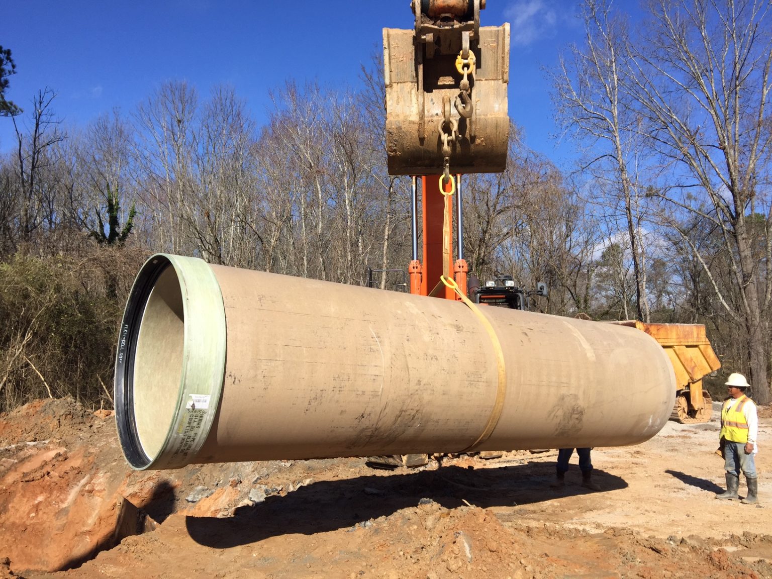 Flint River Outfall PH 3 - JDS Pipe